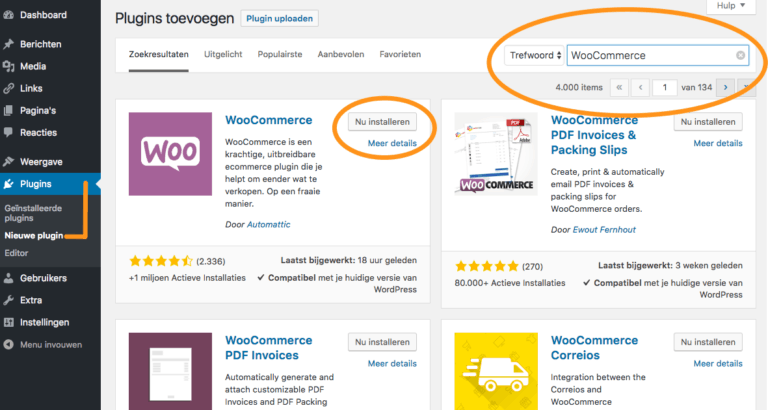 Een werkende WordPress webshop maken: gratis WooCommerce handleiding ...