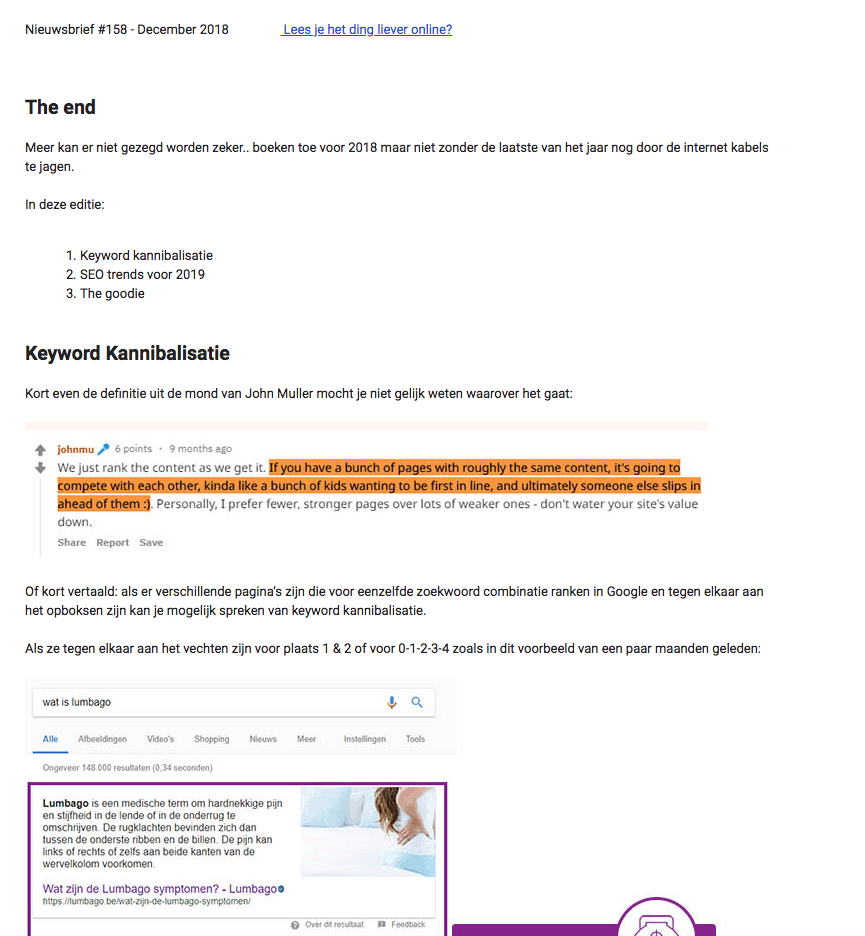 12 nieuwsbrief voorbeelden: hoe maak je een goede nieuwsbrief? - 000.nl