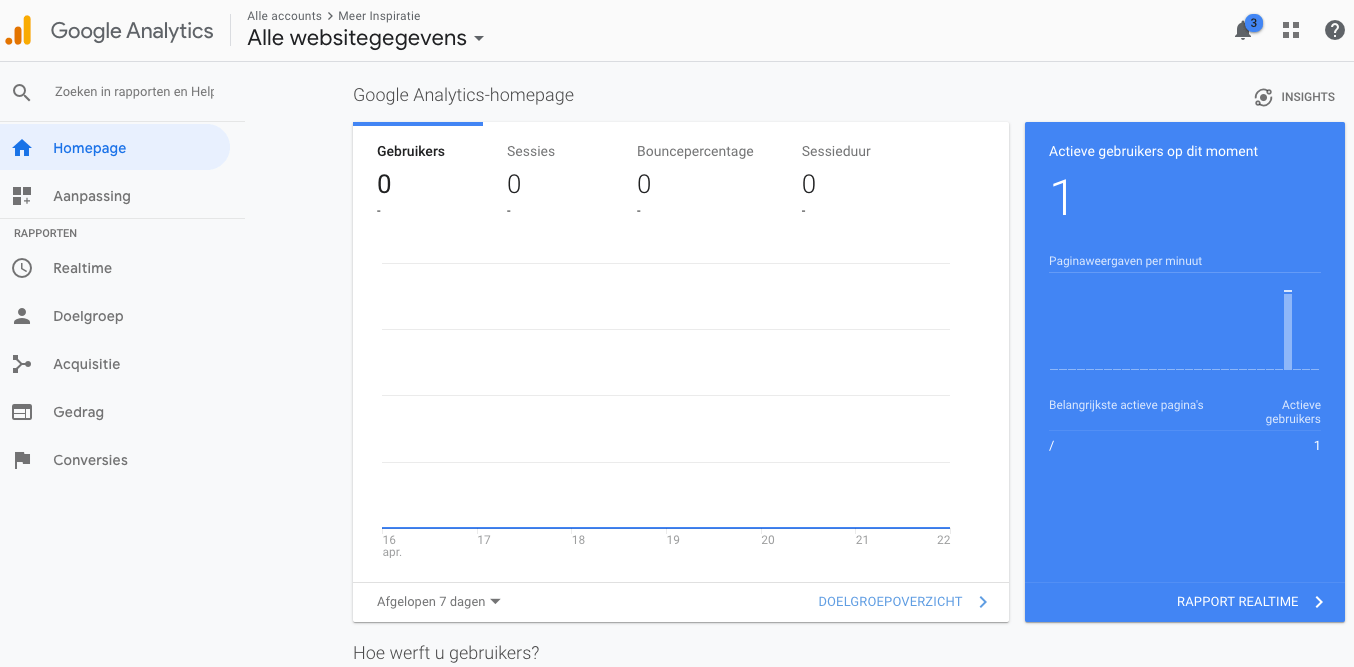 Google Analytics en Wordpress - aanmaken, instellen en code koppelen