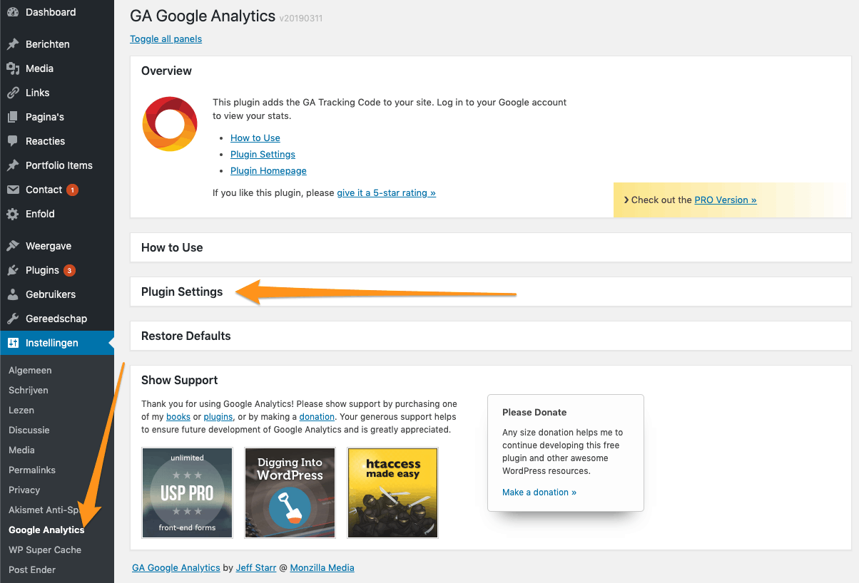 Google Analytics en Wordpress - aanmaken, instellen en code koppelen