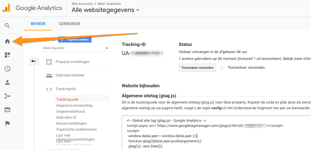 Google Analytics en Wordpress - aanmaken, instellen en code koppelen